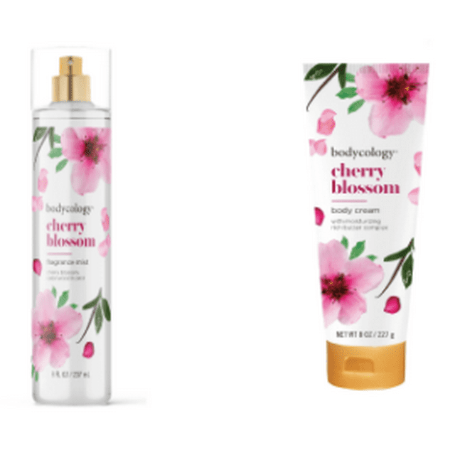 Bodycology Cherry Blossom Body Mist and Cream - Walmart.com