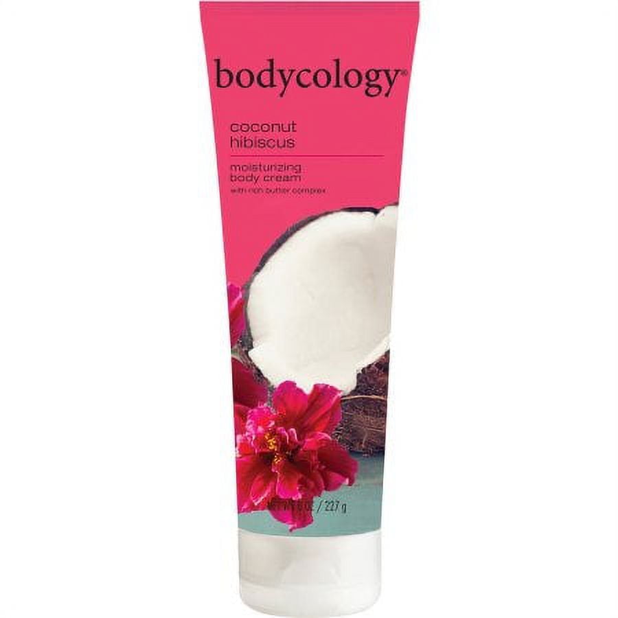 Bodycology Coconut Hibiscus Moisturizing Body Cream 8 Oz Pack Of 12