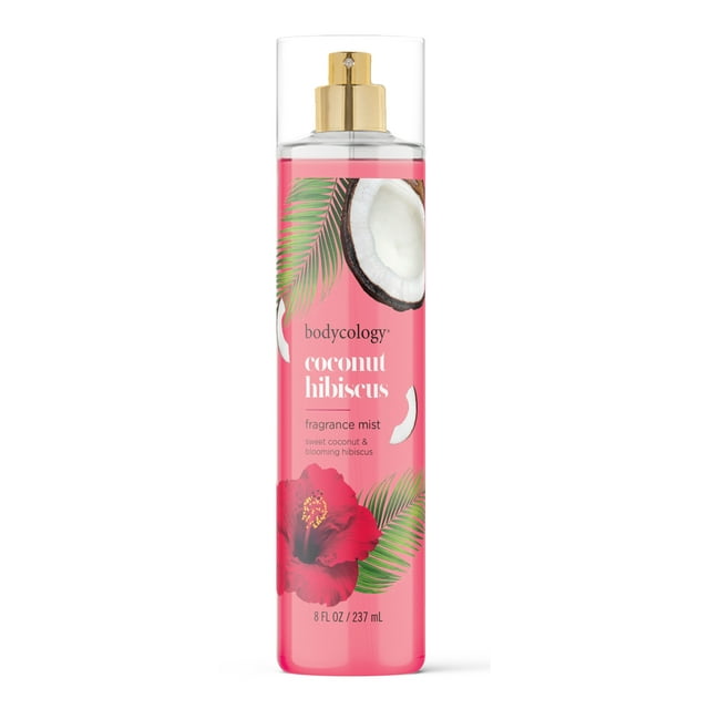 Bodycology Coconut Hibiscus Body Mist 8 Fl Oz