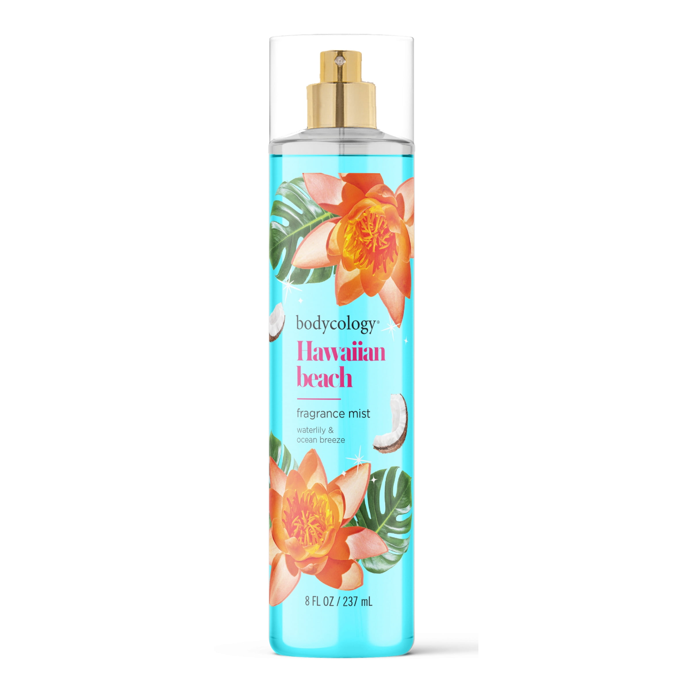 Bodycology Fragrance Body Mist, Hawaiian Beach, 8 fl oz - Walmart.com