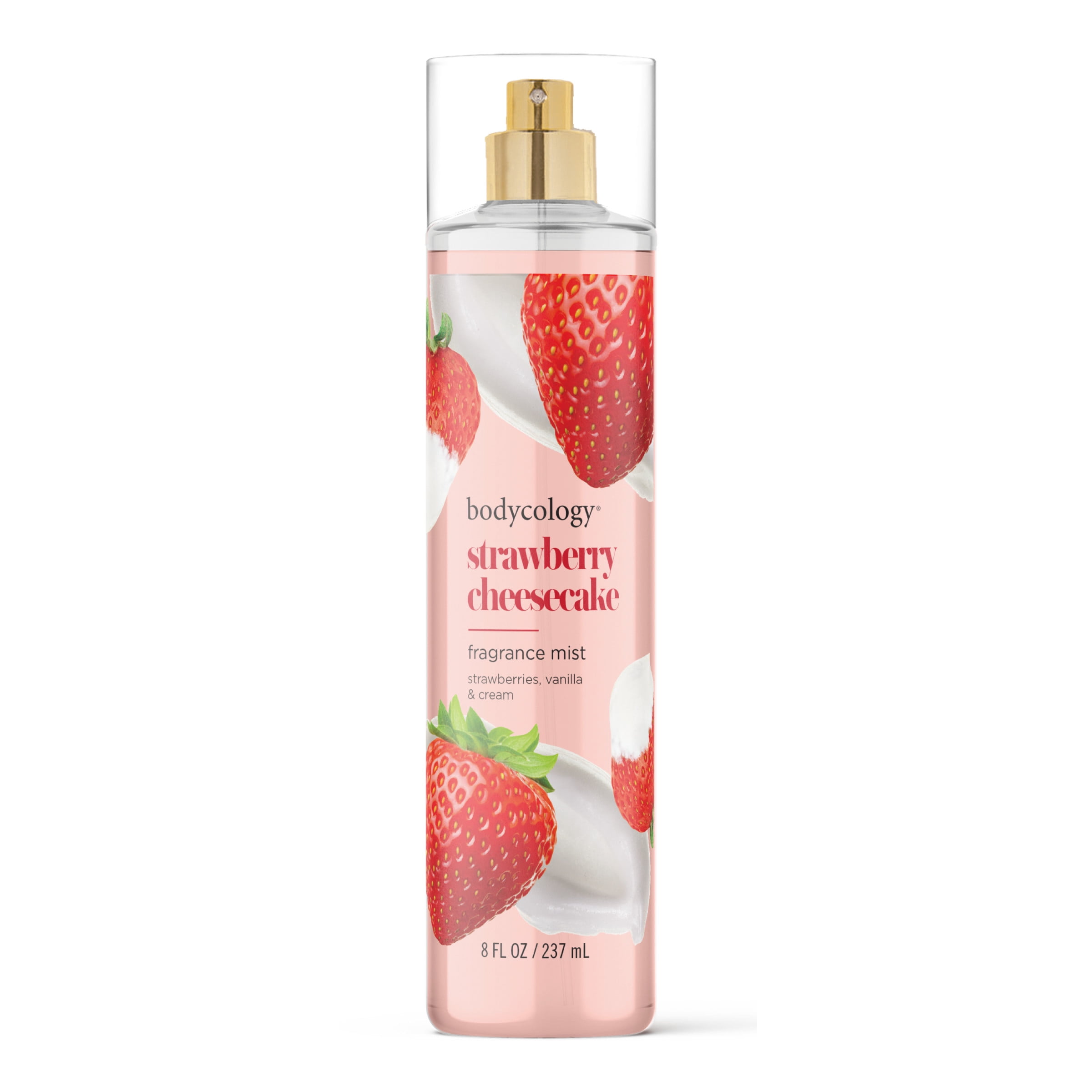 Bodycology Fragrance Body Mist Strawberry Cheesecake 8 Fl Oz