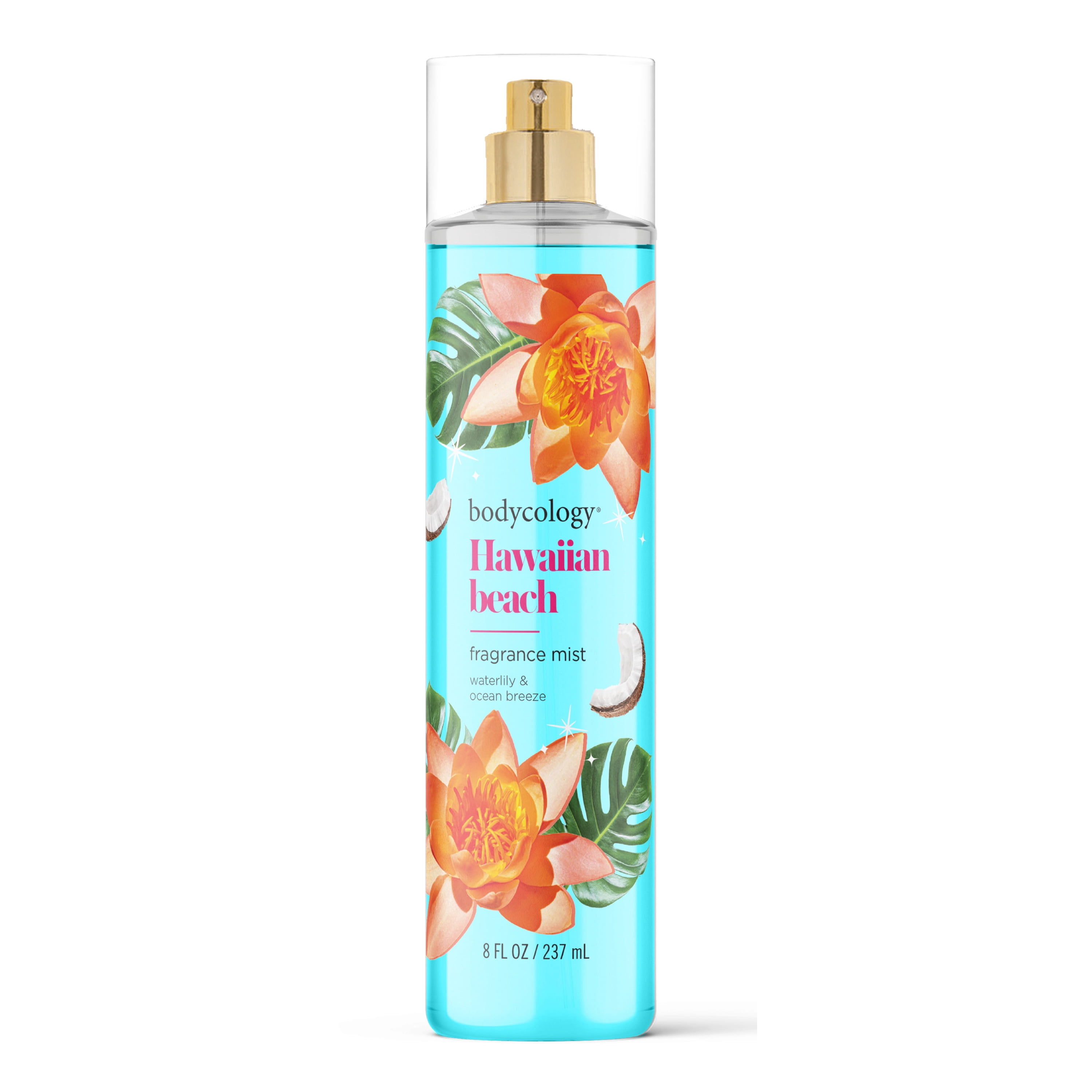 Bodycology Hawaiian Beach Body Mist 8 Fl Oz
