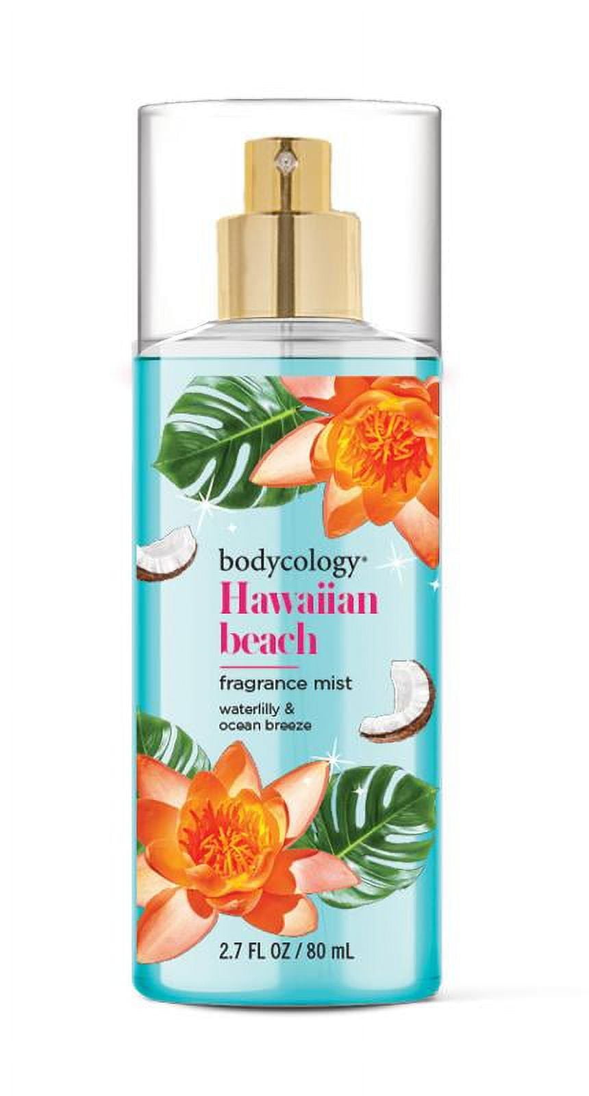 Bodycology Hawaiian Beach Fragrance Body Mist, 2.7 fl.oz. - Walmart.com