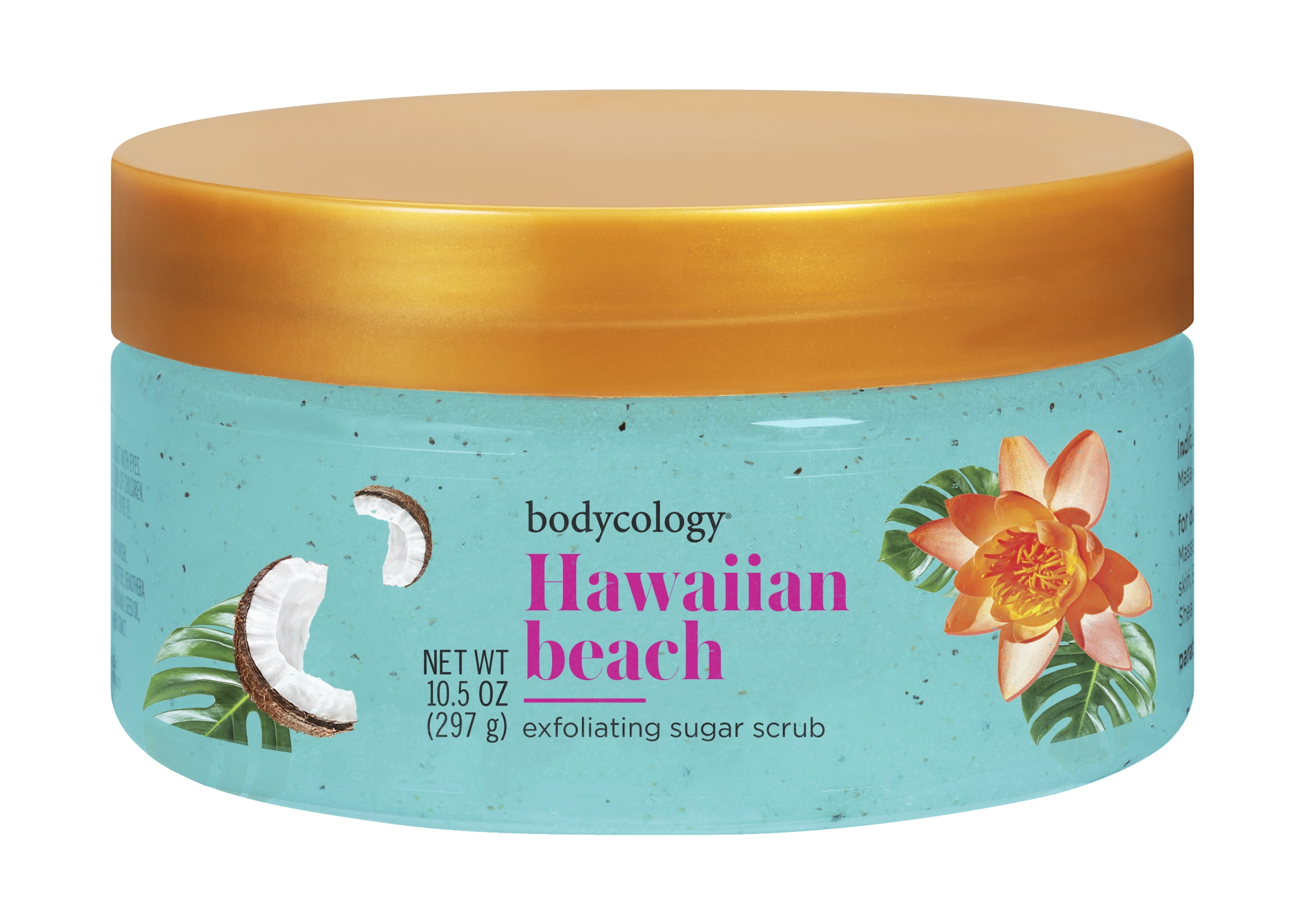 Bodycology Hawaiian Beach Sugar Scrub, 10 fl.oz. - Walmart.com