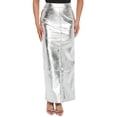 Bodycon Skirt, PU Leathers Skintight Skirt, Vintage Leathers Skirt ...