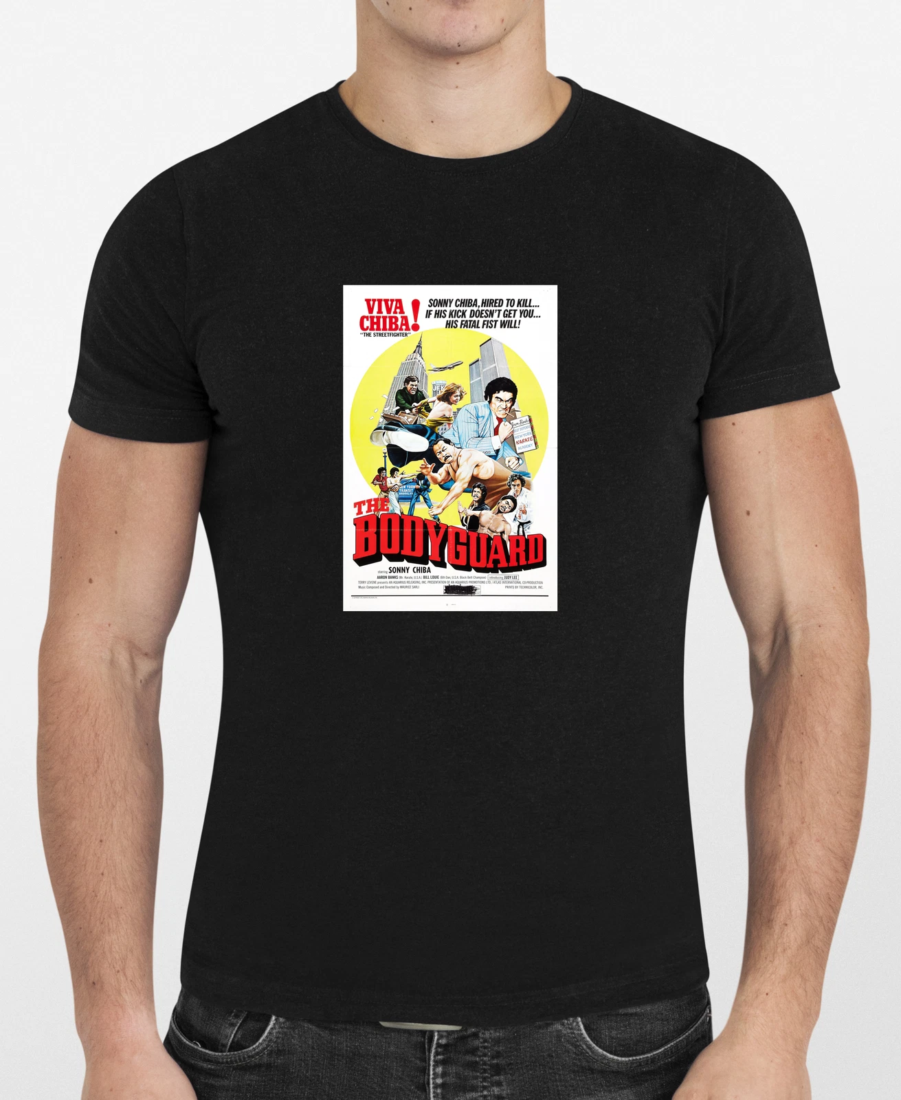 Bodyguard 1976 01 Movie Poster Graphic T Shirt Men or Women NEW ...