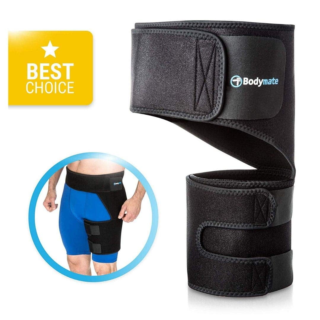 Bodymate Small Size Compression Brace for Hip & Leg, Sciatica Nerve ...