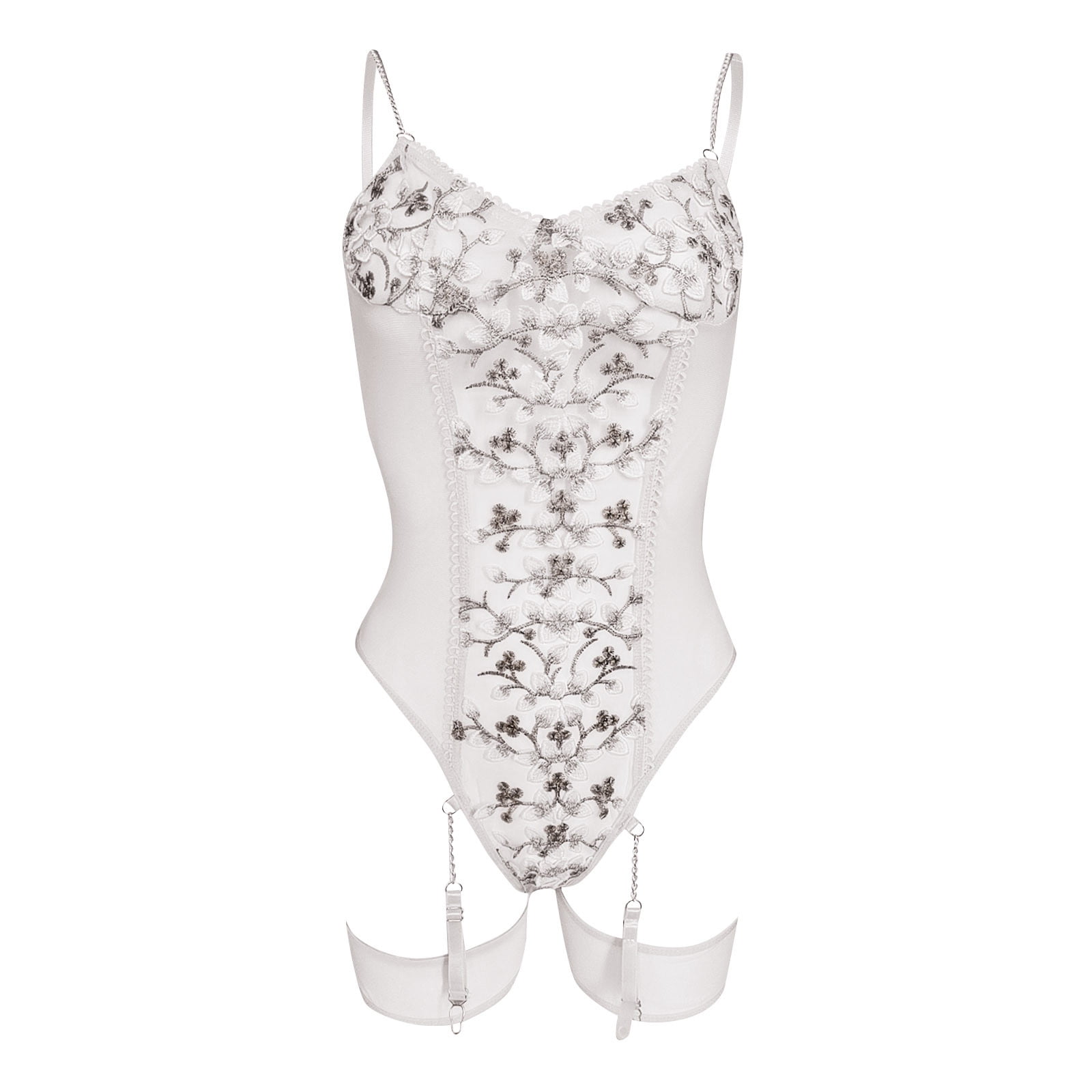 Bodysuit High Cut One Piece with Adjustable Strap Look And Smooth Fit ...