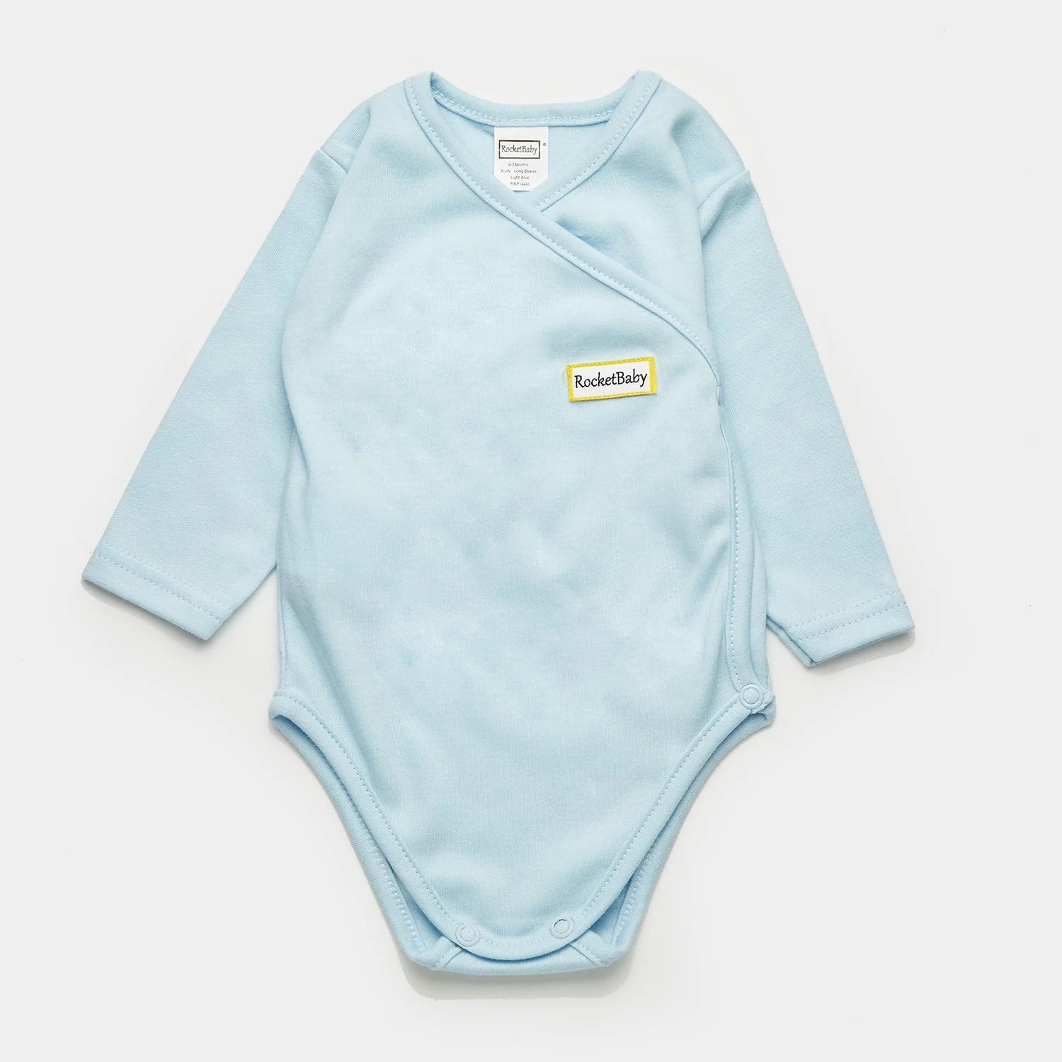 Bodysuit Kimono Long Sleeve Baby Blue - Walmart.com