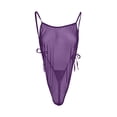 Bodysuits for Women Adjustable Strap One Piece Bodywear with Open Back ...