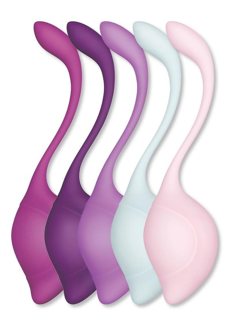 Bodywand Squeeze Teardrop Silicone Kegel Set 37-115G (5 Piece ...
