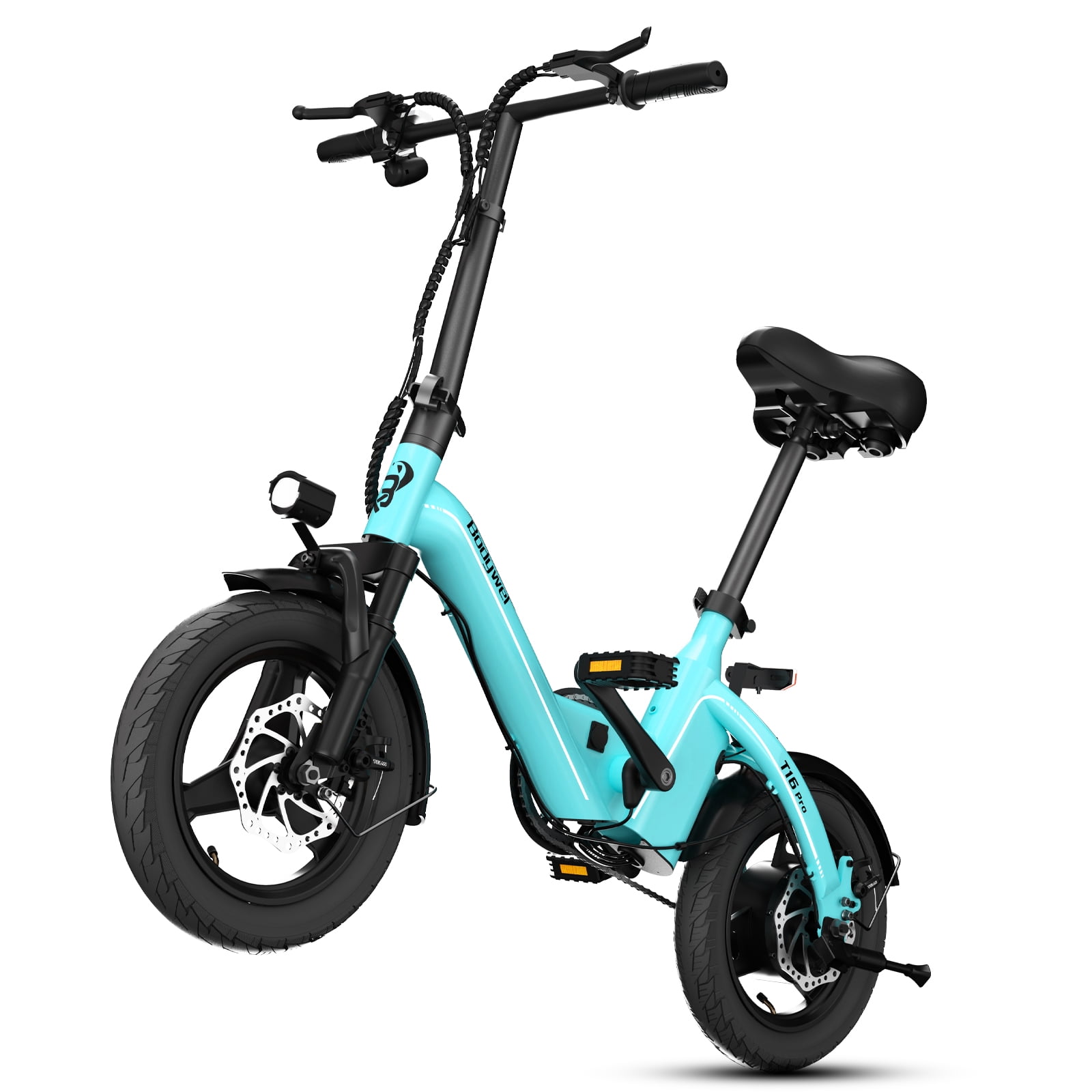 Bodywel Peak 500W Motor, Folding Electric Bicycle, Electric Bike for ...
