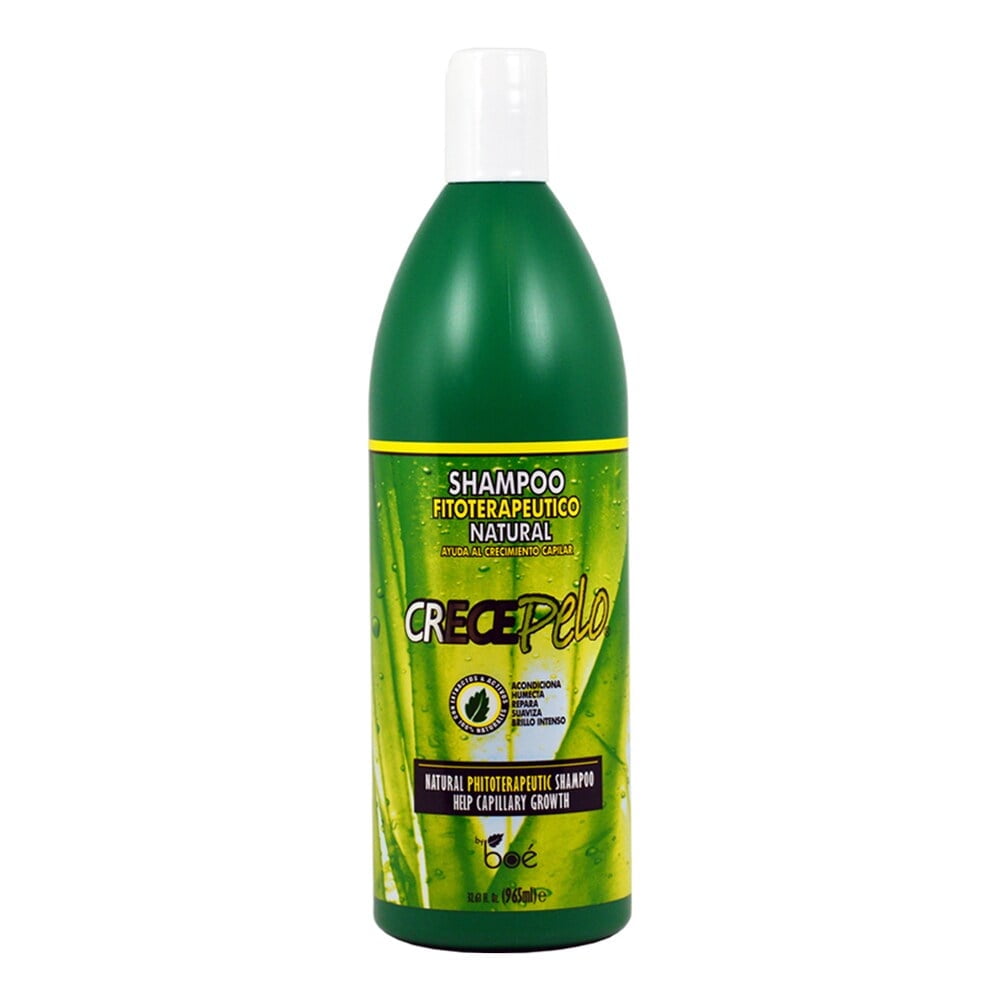 Boe Crece Pelo Natural Phytotherapeutic Shampoo 32.63 oz - Walmart.com