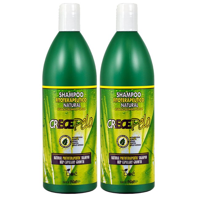Boe Crece Pelo Shampoo 32oz (Pack of 2) - Walmart.com