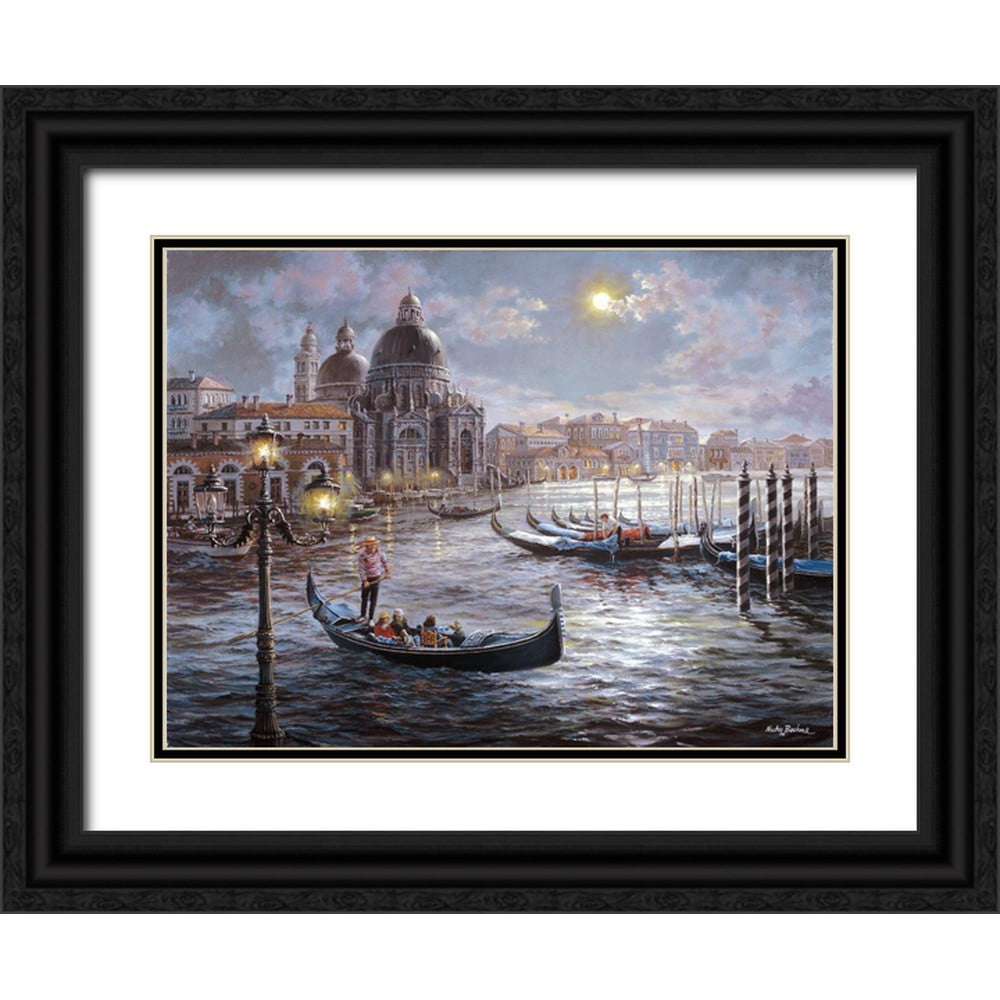 Boehme, Nicky 14x11 Black Ornate Wood Framed with Double Matting Museum ...