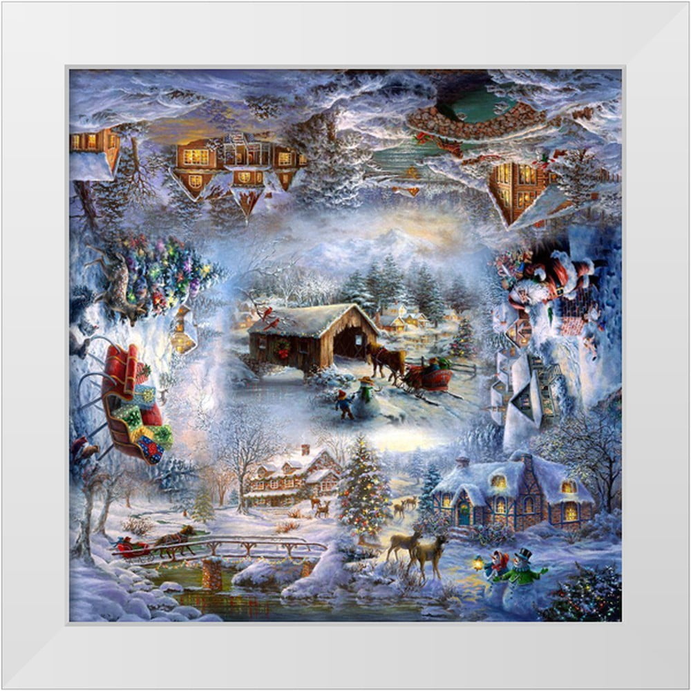 Boehme, Nicky 15x15 White Modern Wood Framed Museum Art Print Titled ...