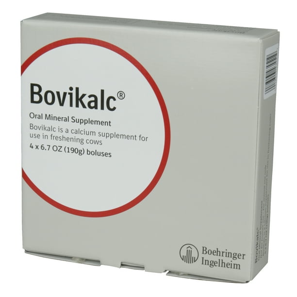 Boehringer-Bovikalc Calcium Supplement 4 Count - Walmart Business Supplies