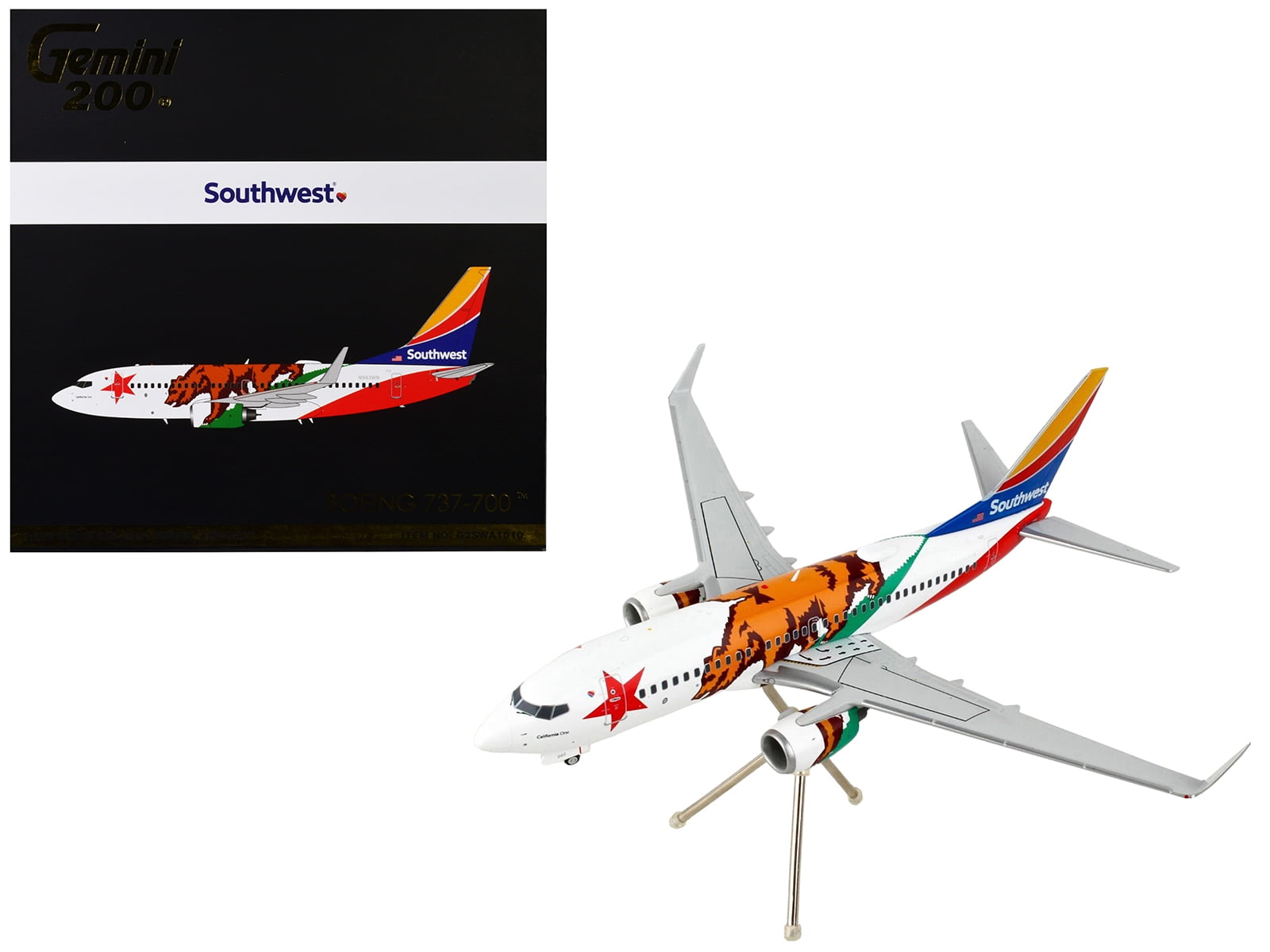 Boeing 737-700 Commercial Aircraft "Southwest Airlines - California One ...