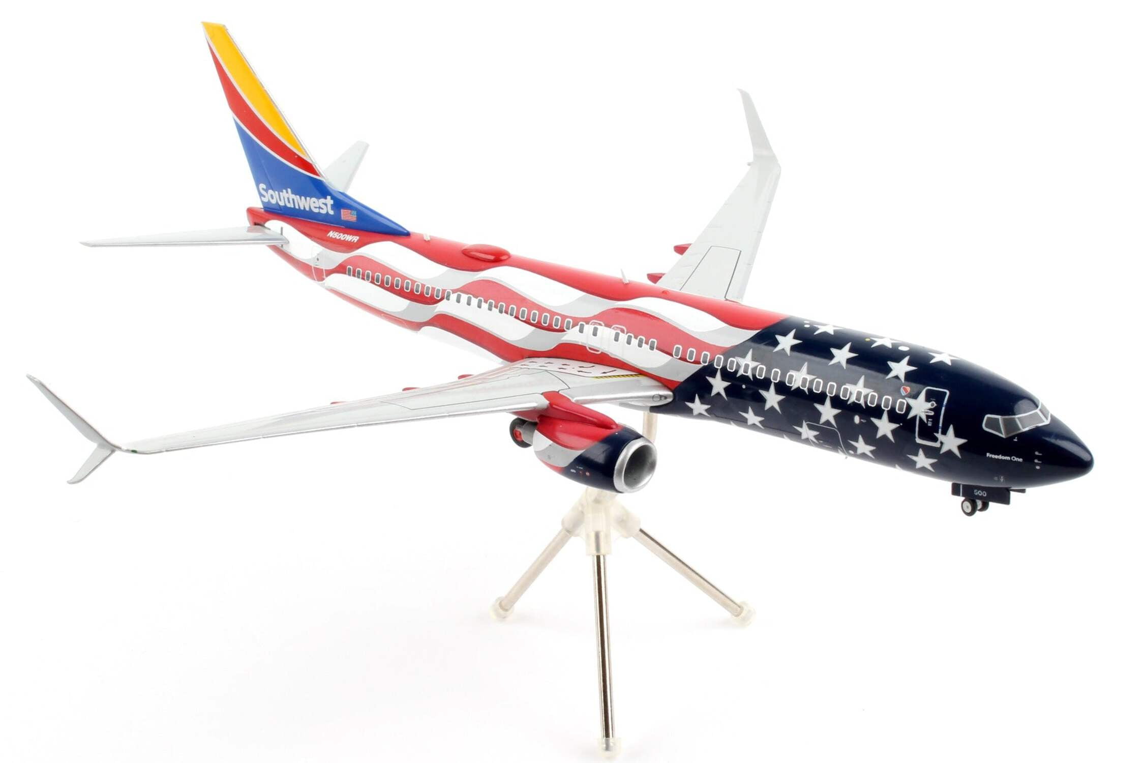 Boeing 737-800 Commercial Aircraft "Freedom One" American Flag Livery 1 ...