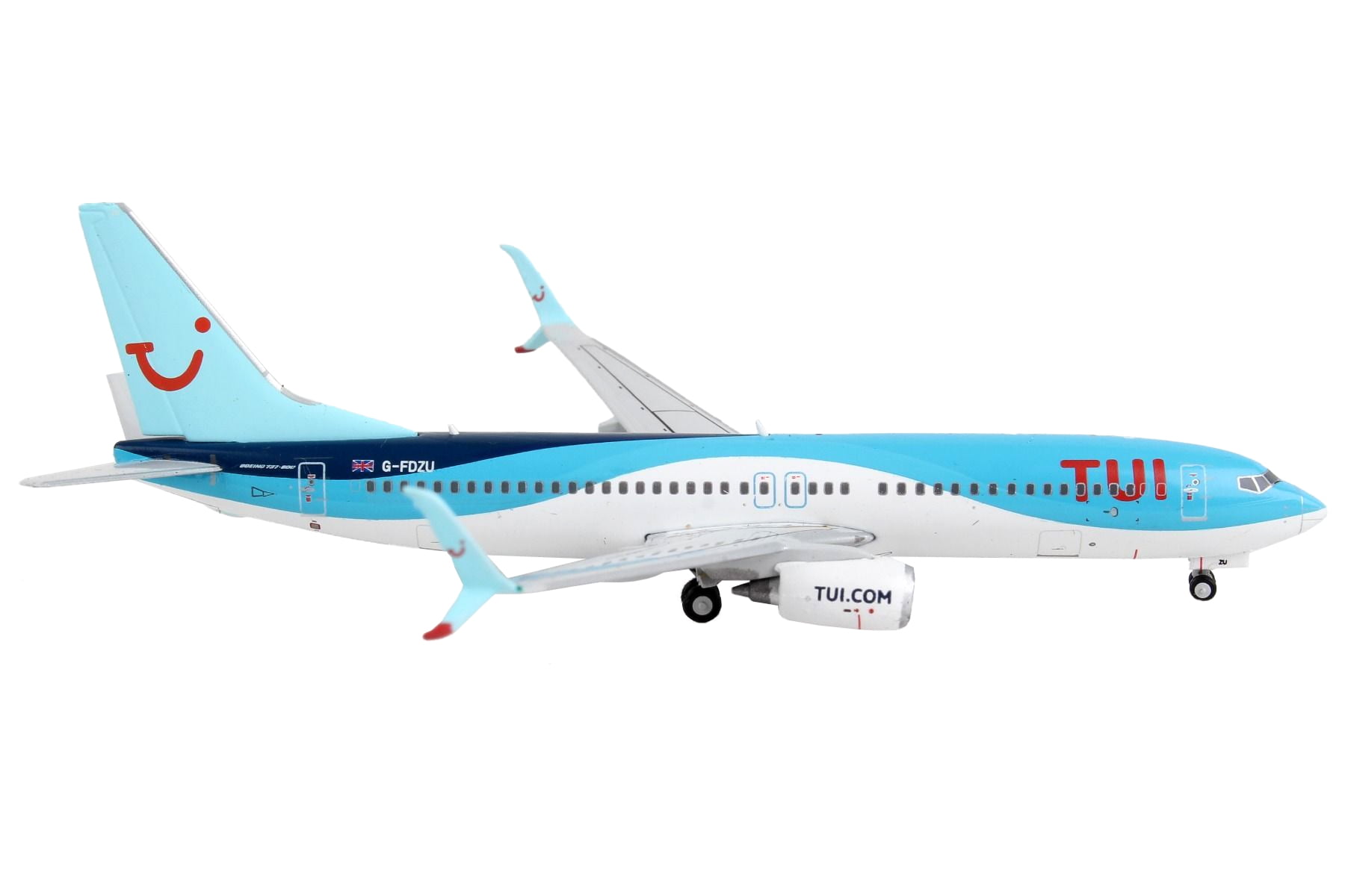Boeing 737-800 Commercial Aircraft "TUI Airways" Blue and White 1/400 ...