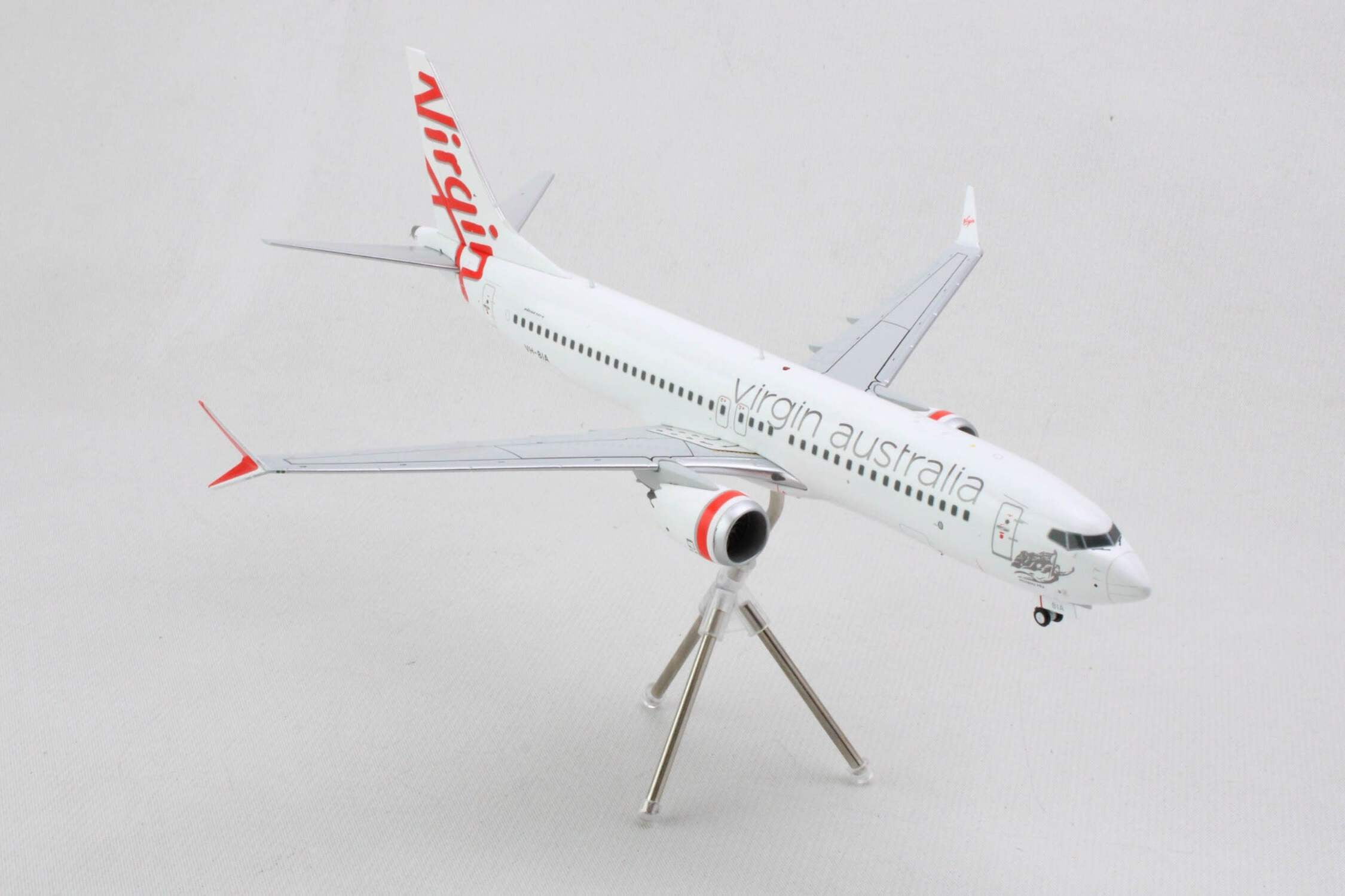 Boeing 737 MAX 8 Commercial Aircraft "Virgin Australia" (VH-8IA) White ...