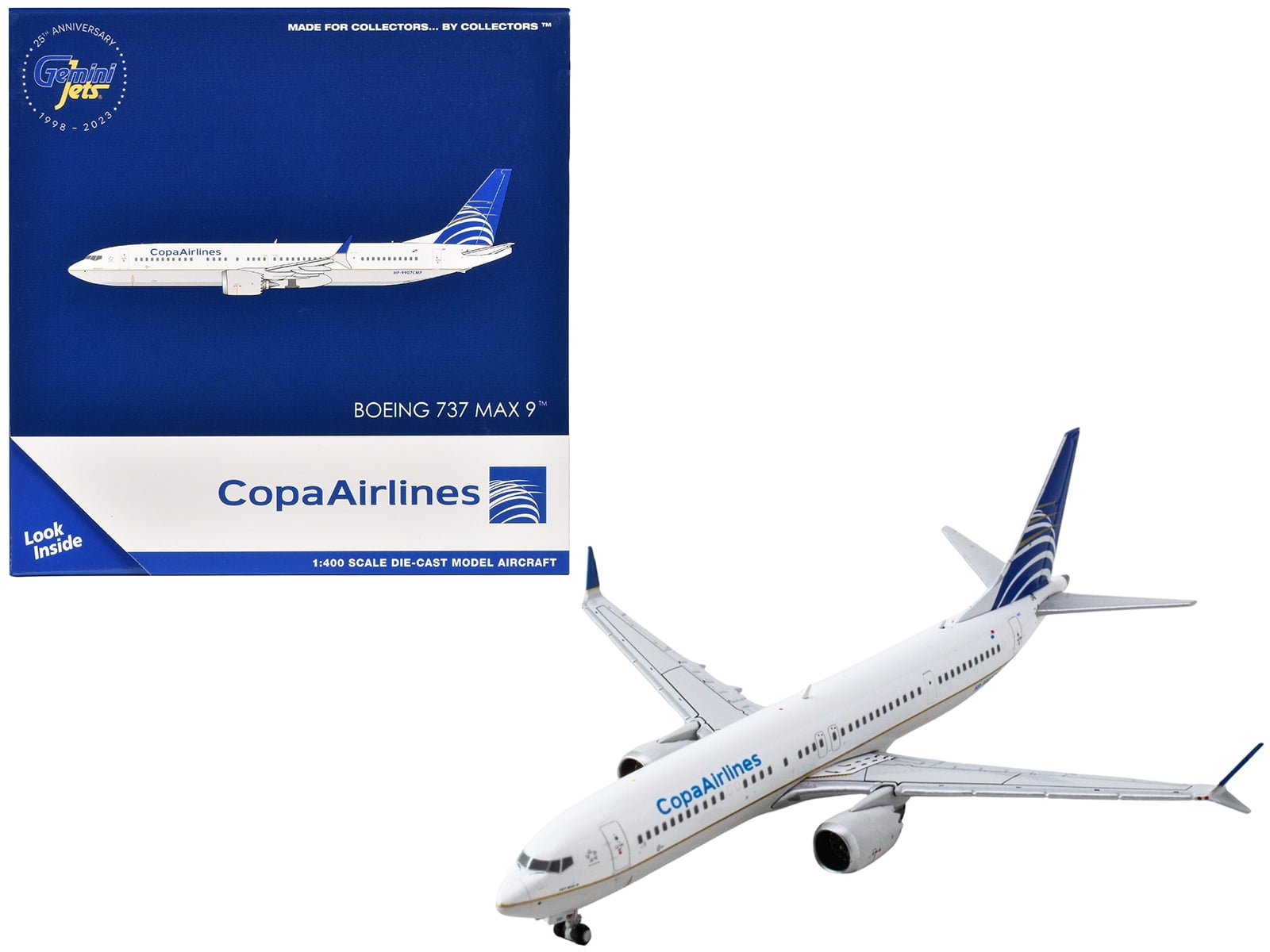 Boeing 737 MAX 9 Commercial Aircraft "Copa Airlines" (HP-9907CMP) White ...