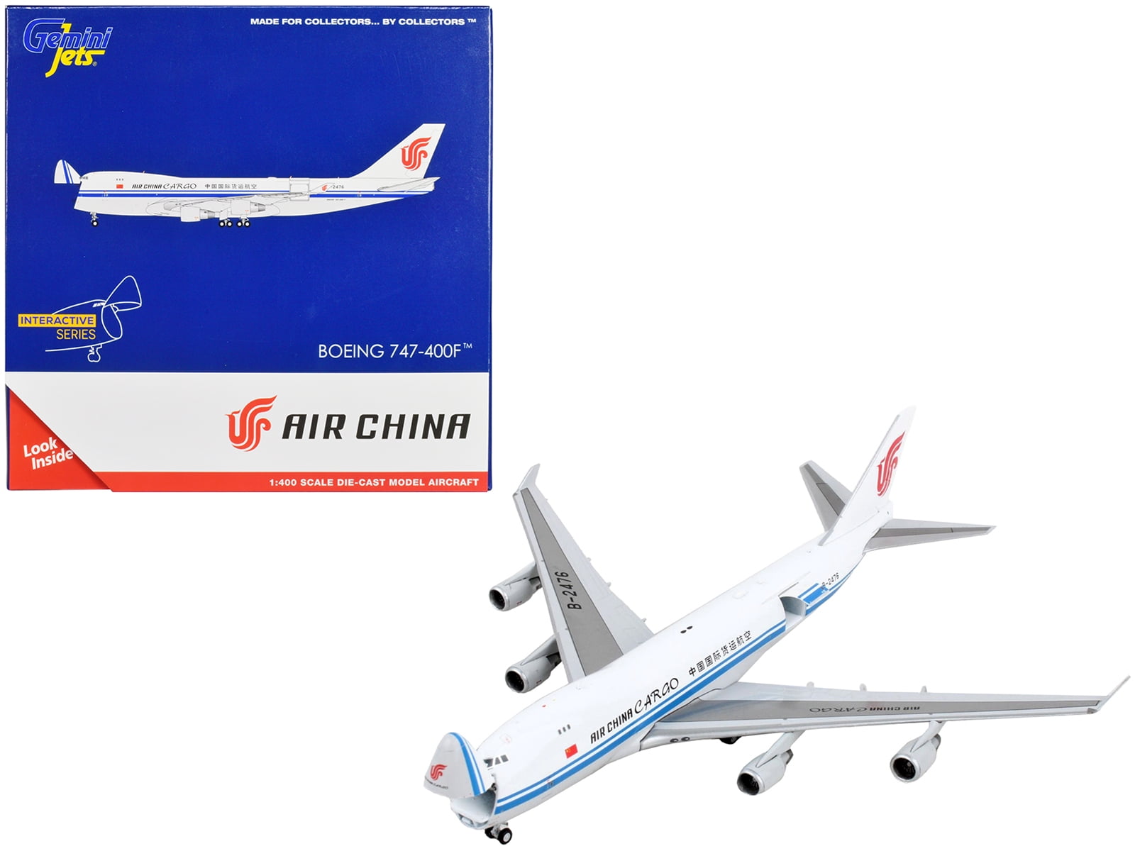 Boeing 747-400F Commercial Aircraft "Air China Cargo" White with Blue ...