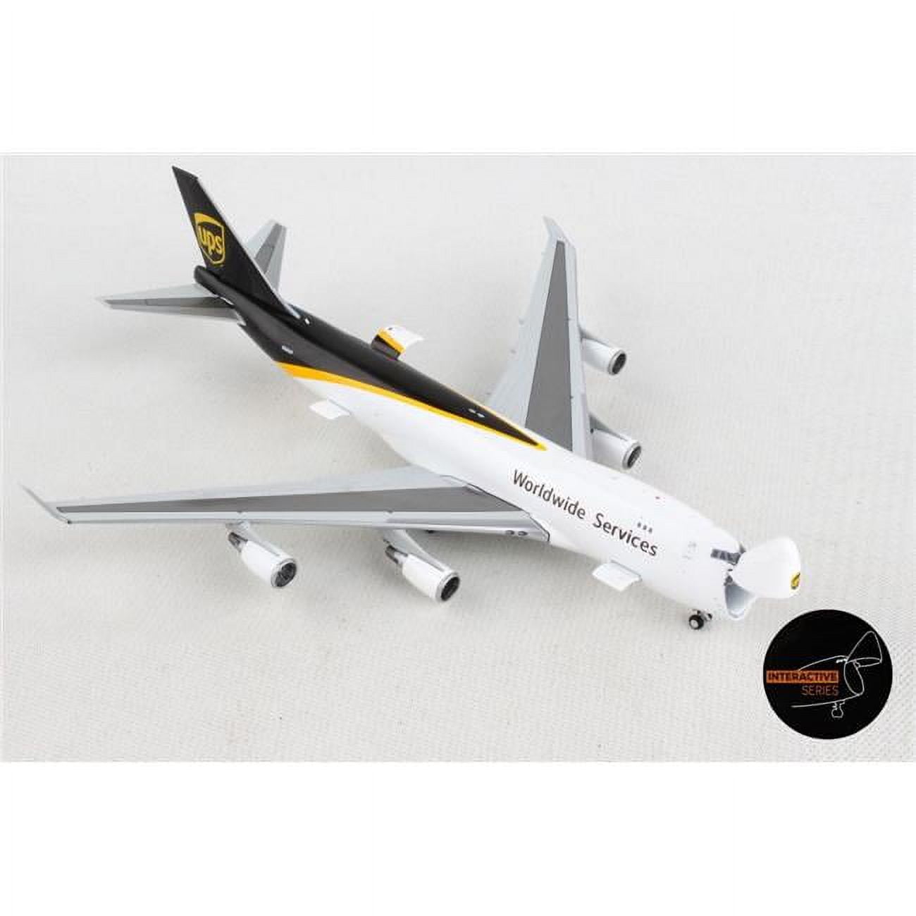 Boeing 747-400F Commercial Aircraft "UPS Worldwide Service" White and ...