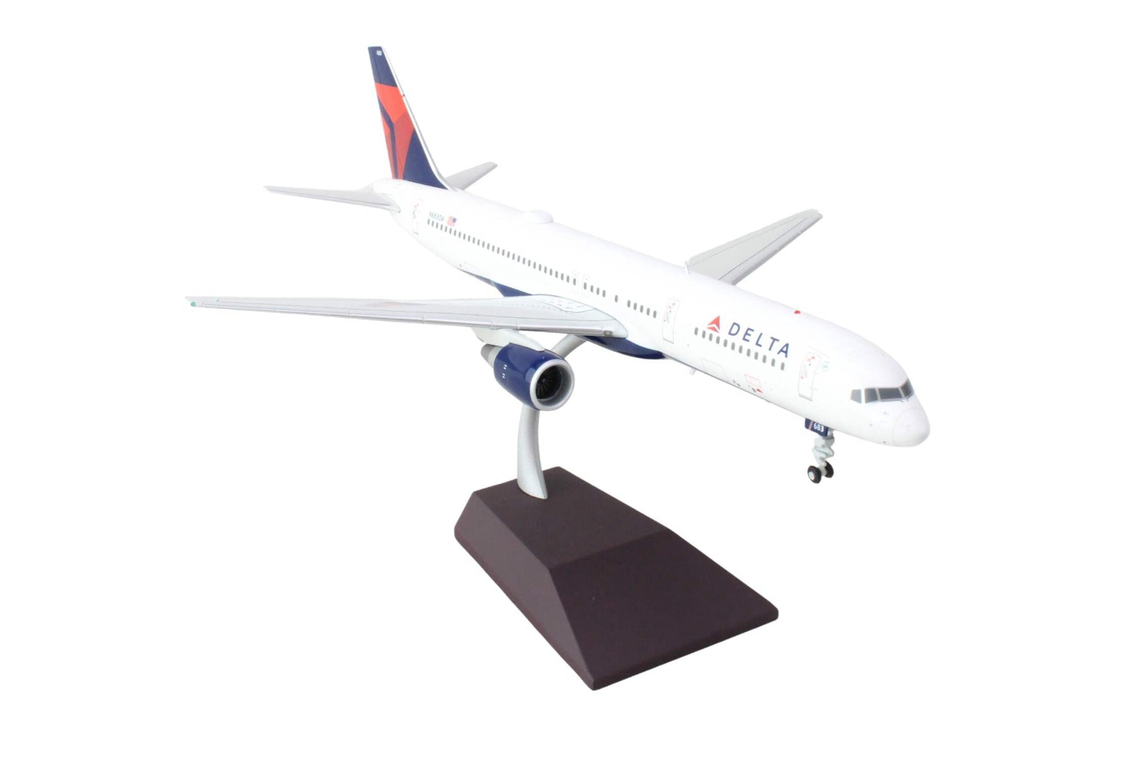 Boeing 757-200 Commercial Aircraft "Delta Air Lines" White with Red and ...