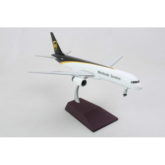 Boeing 757-200 Commercial Aircraft "UPS Worldwide Services" White with Brown Tail 1/200 Diecast ...