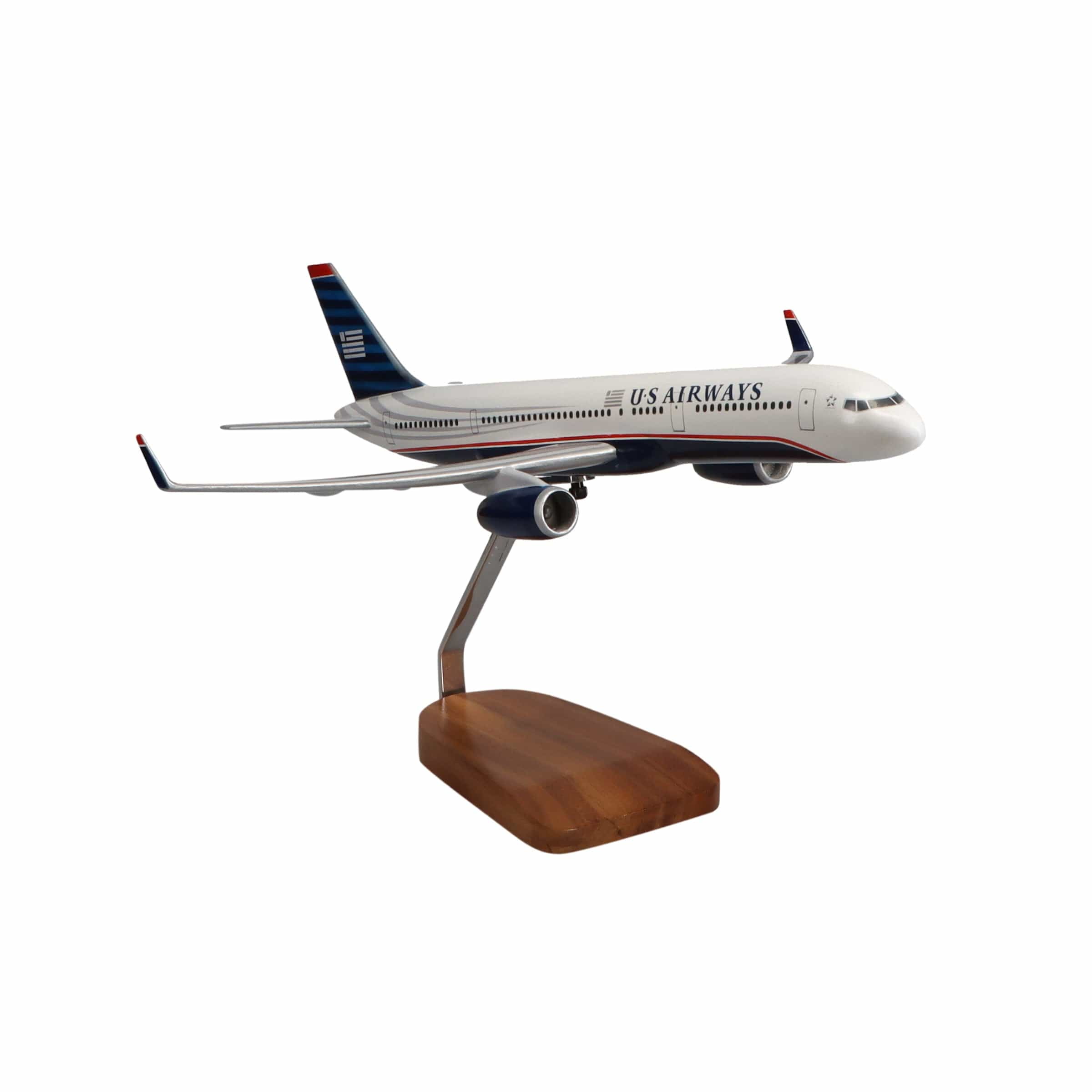 Boeing 757-200 US Airways Large Mahogany Model - Walmart.com