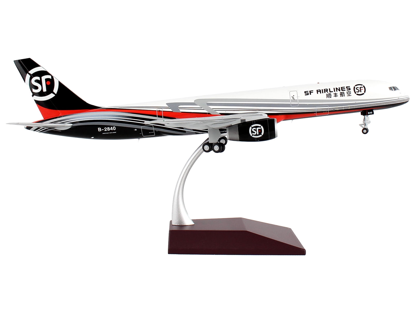 Boeing 757-200F Commercial Aircraft "SF Airlines" White and Black with ...