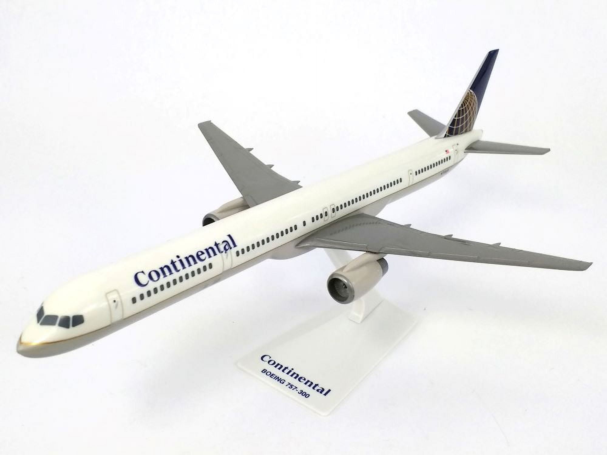 Boeing 757-300 (757) Continental Airlines 1/200 Scale Model - Walmart.com