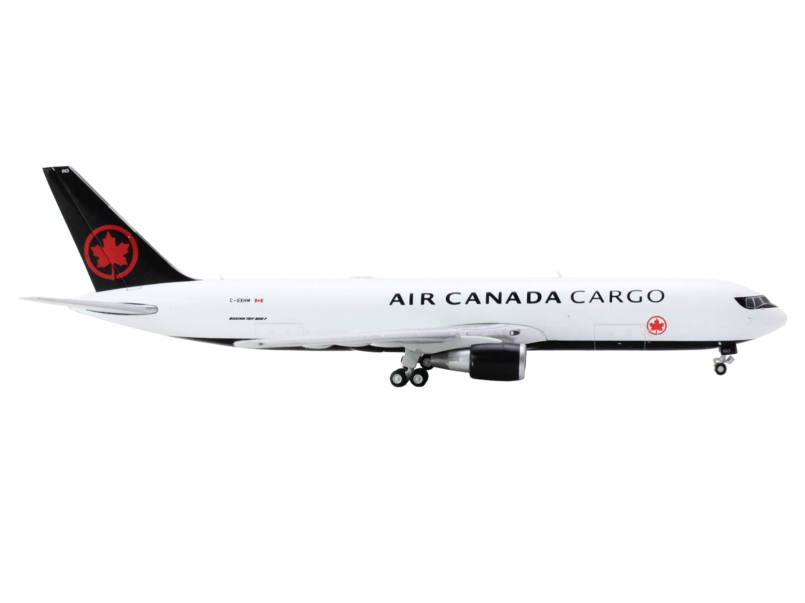 Boeing 767-300F Commercial Aircraft "Air Canada Cargo" (C-GXHM) White ...