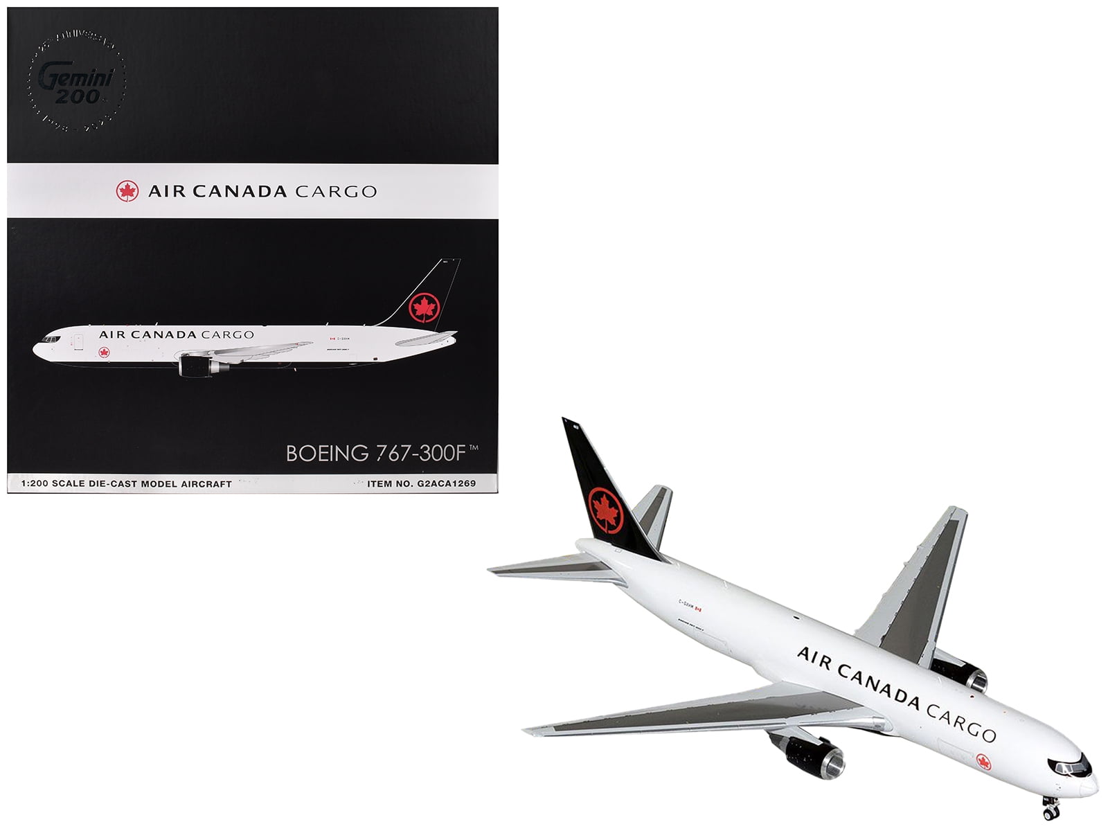 Boeing 767-300F Commercial Aircraft "Air Canada Cargo" (C-GXHM) White ...