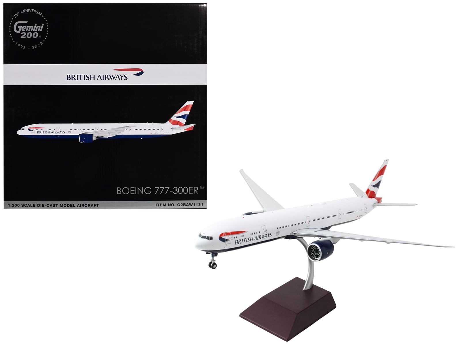Boeing 777-300ER Commercial Aircraft "British Airways" White with ...