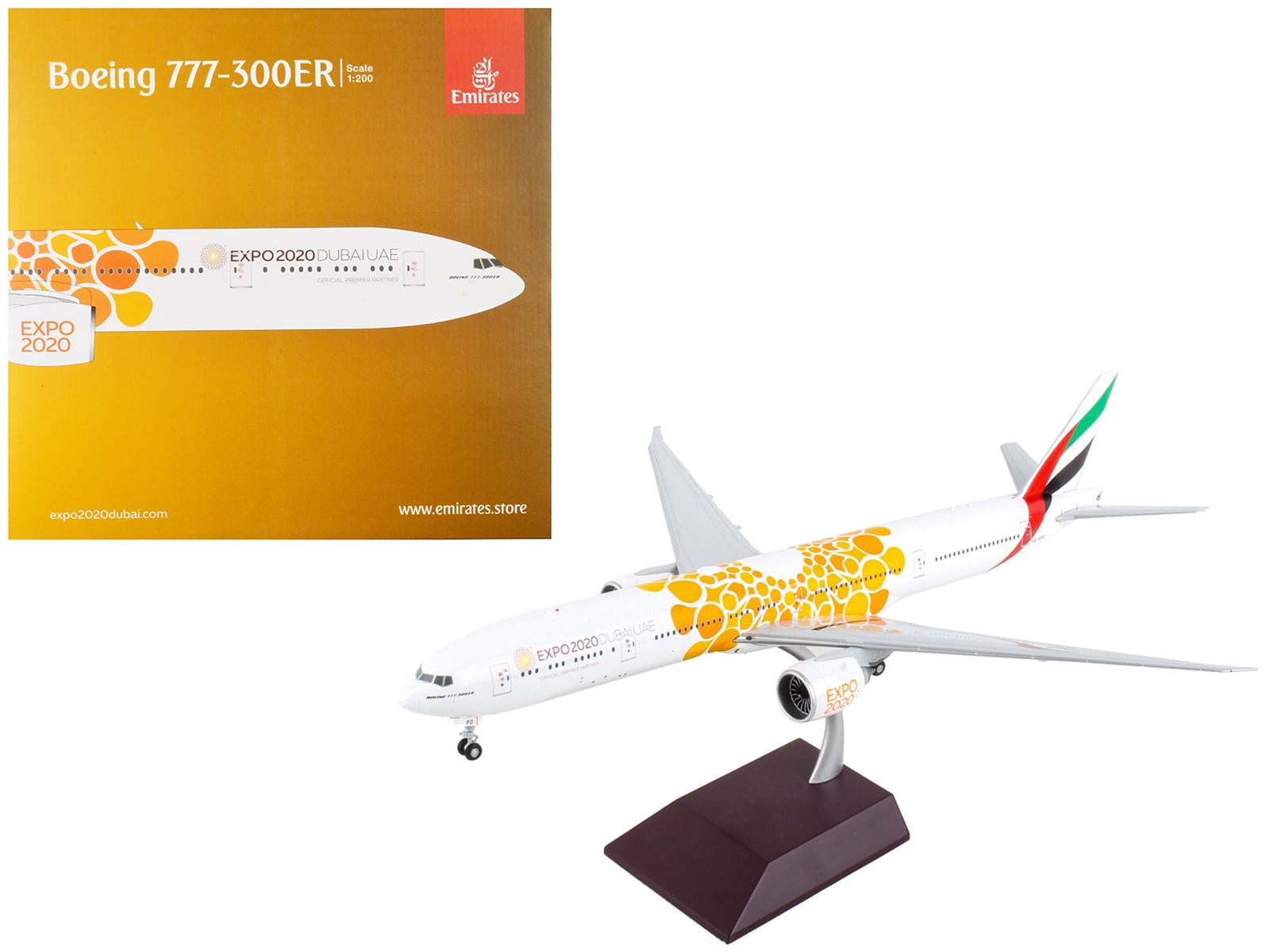 Boeing 777-300ER Commercial Aircraft "Emirates Airlines - Dubai Expo ...