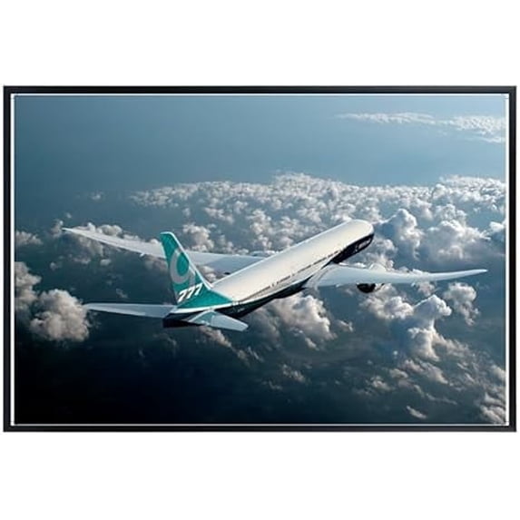 Boeing 777 Poster | Airline Aviation Wall Art | Airplane Artwork ...