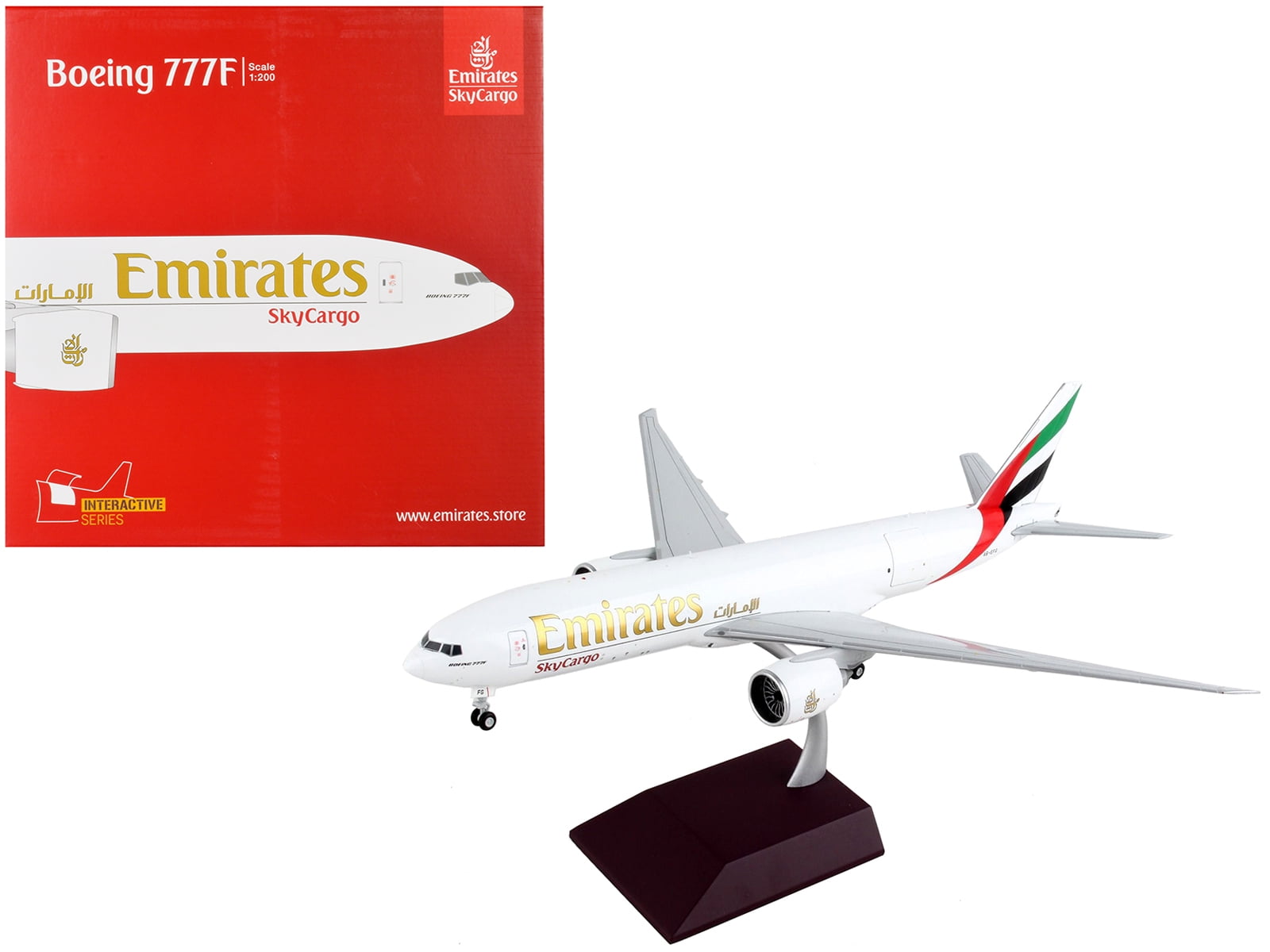 Boeing 777F Commercial Aircraft "Emirates Airlines - SkyCargo" White ...