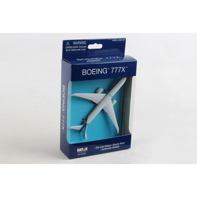 Boeing 777X Single Plane, White - Daron RT7476 - Diecast Model Plane ...