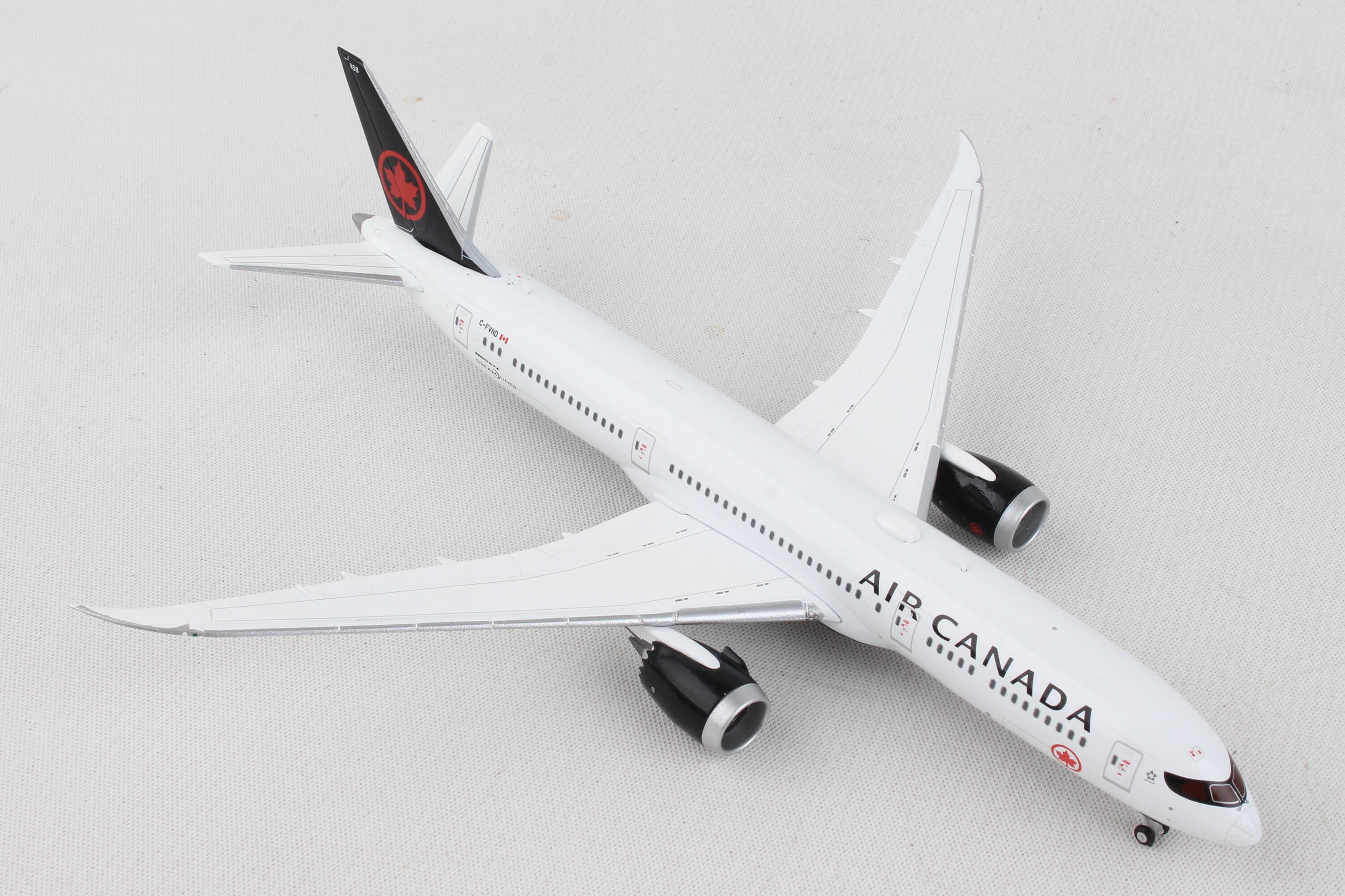 Boeing 787-9 Commercial Aircraft "Air Canada" White with Black Tail 1/ ...