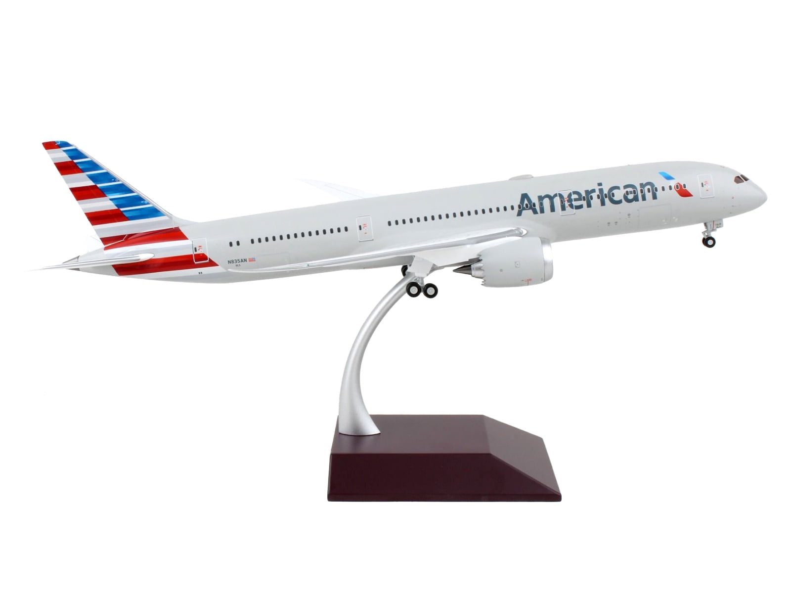 Boeing 787-9 Commercial Aircraft "American Airlines" Silver "Gemini 200 ...