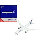 Boeing 787-9 Commercial Aircraft "LATAM Airlines" White with Blue Tail ...