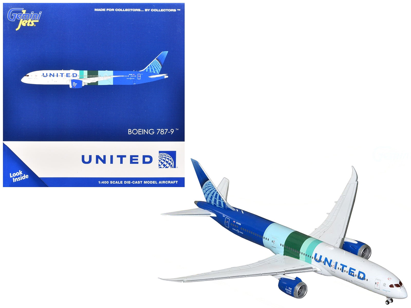 Boeing 787-9 Commercial Aircraft "United Airlines - The Future is SAF ...