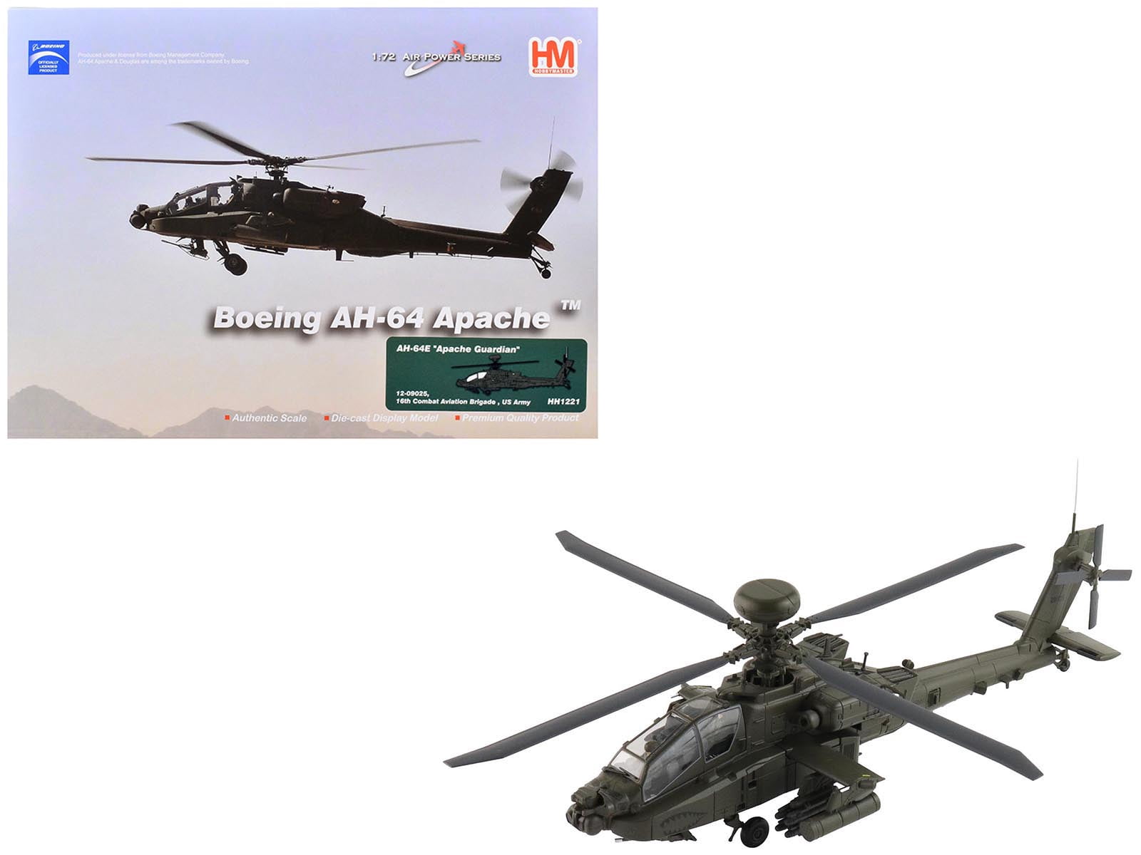 Boeing AH-64E Apache Guardian Attack Helicopter "16th Combat Aviation ...