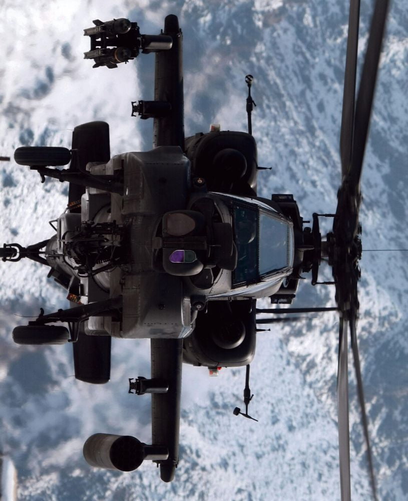 Boeing Ah-64 Apache Helicopter Front End Photo Print (16 x 20) - Item ...