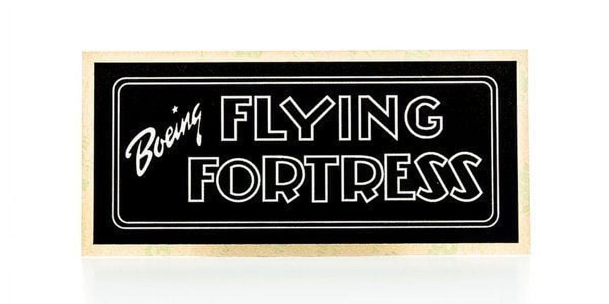 Boeing B-17 "Flying Fortress" Instrument Panel Placard/Decal PLA-0103 ...