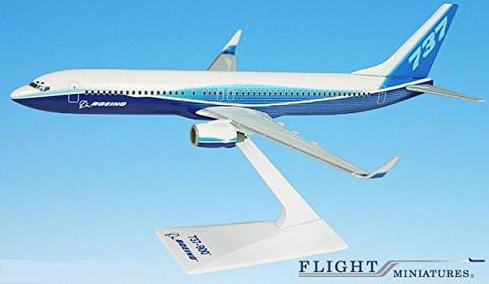 Boeing Demo (04-Cur) 737-900w Airplane Miniature Model Plastic Snap Fit ...