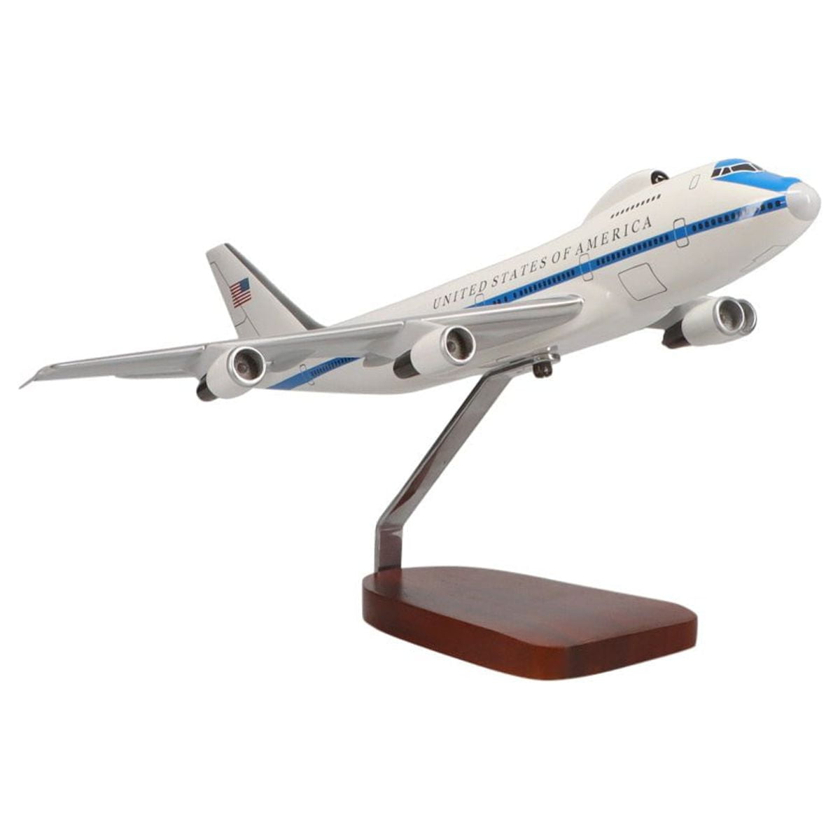 Boeing™ E-4 Advanced Airborne Command Post Large Mahogany Model ...