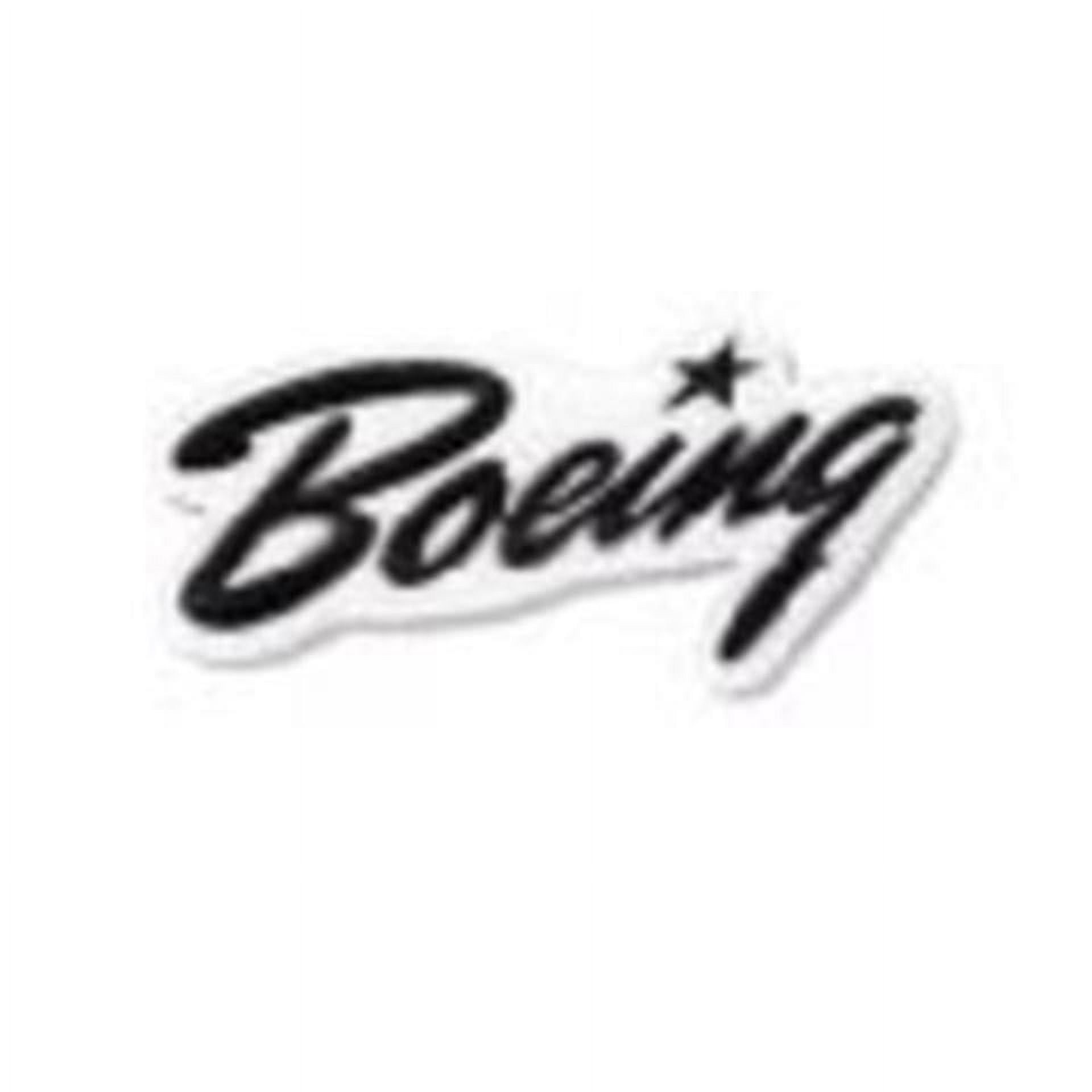 Boeing Heritage Script Embroidered Patch,1940s Logo, Vintage Aviation ...